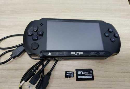 Sony PSP e1008(64гб) прошитая с играми