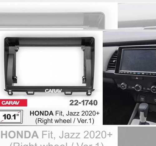 Переходная рамка honda Fit; Jazz 2020  (v1) 10" 22