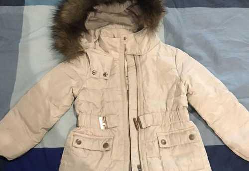 Zara куртка 104 + подарок флисовые штаны/шапка