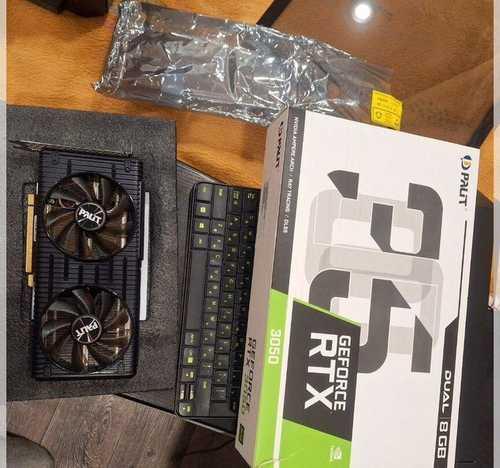 Видеокарта RTX 3050 Palit Dual 8GB