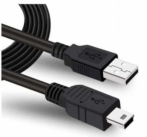 Шнур USB - miniUSB 1.0 метр