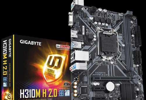 Материнская плата gigabyte h310m s2v 2.0