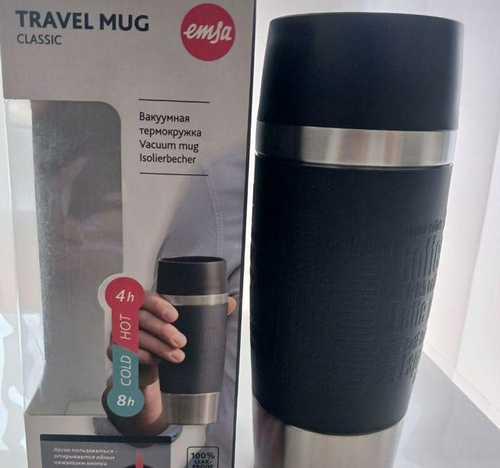 Термокружка Emsa Travel Mug 0,36л Black