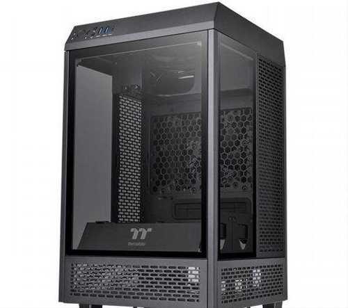 Корпус Thermaltake The Tower 100 черный без бп ATX