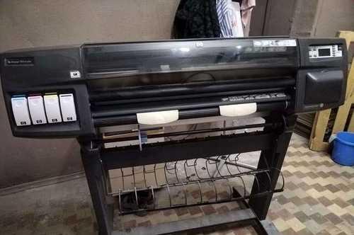 Плоттер широкоформатный принтер HP 1055cm plus