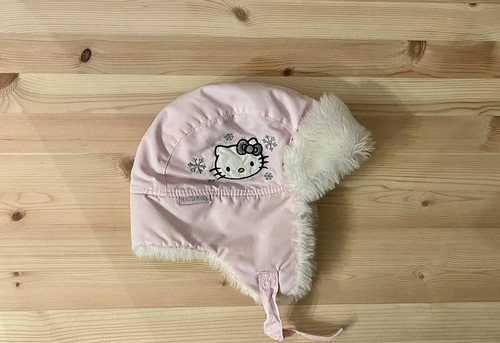 Шапка зимняя hello kitty 92-104 cm