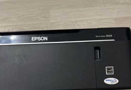 Принтер epson stylus sx125