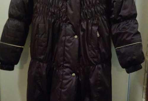 Нарядное пальто Lenne Kerry зимнее пуховик 146