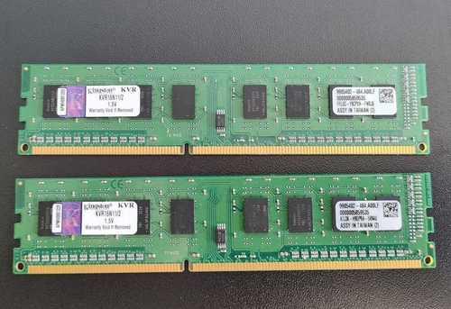 Оперативная память Kingston 2GB DDR3 1600MHz x2