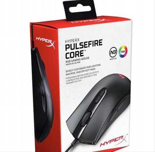 Мышь проводная HyperX Pulsefire core RGB