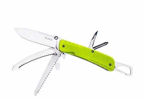Нож многофункциональный ruike LD43 желто-зеленый