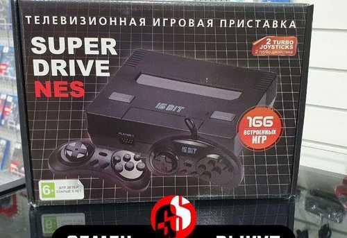 Игровая приставка Sega Super Drive NES (166 игр)