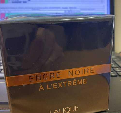 Lalique encre noire a l extreme 100 оригинал