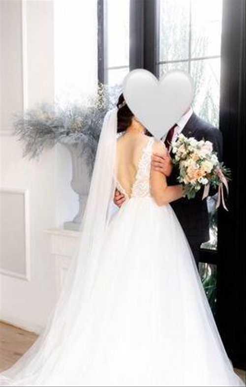 Свадебное платье. Размер 42-44