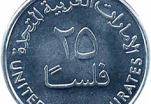 Монета 25 филсов ОАЭ