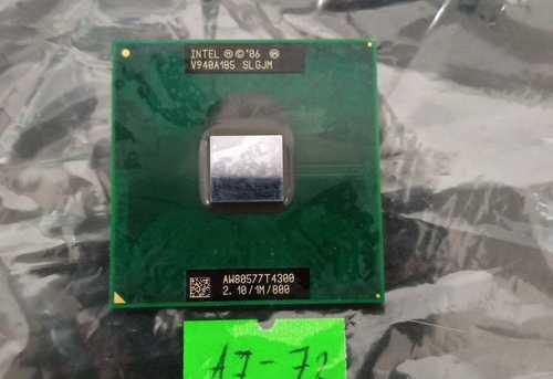 Двухъядерный процессор Intel Pentium T4300 2,10 GH