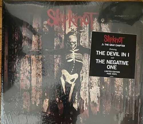 Slipknot–5:The Gray Chapter2LP(лимитка) canadapink