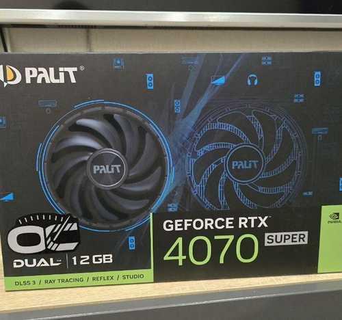 New Видеокарта Palit RTX4070 Super Dual OC 12GB 2