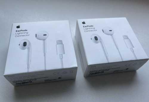 Оригинальные наушники apple earpods lightning