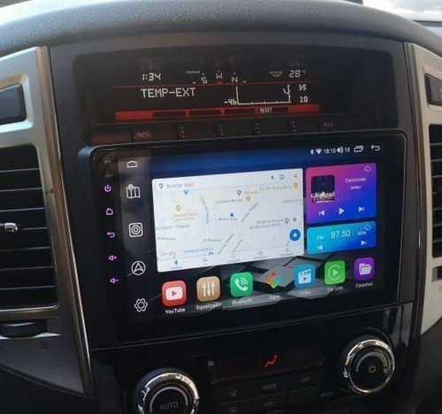 Магнитола Mitsubishi Pajero 4 Android IPS DSP