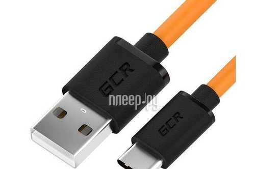 GCR USB - Type-C 50cm Orange-Black GCR-52722
