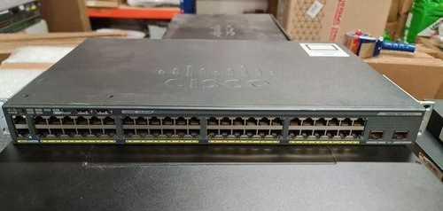 Коммутатор Cisco WS-C2960X-48TD-L