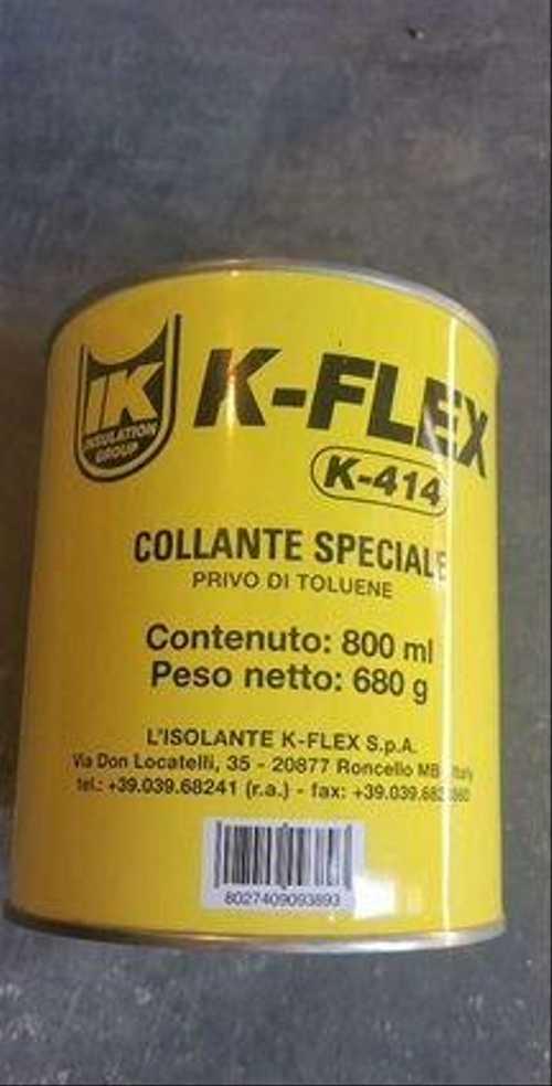 Клей однокомпонентный К414,K-Flex