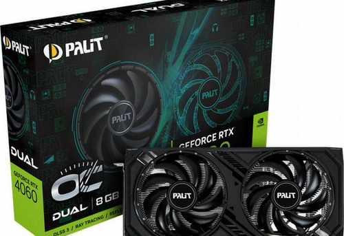 Видеокарта Palit nvidia RTX4060 dual OC 8GB