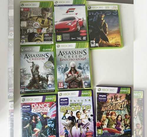 Игры для xbox 360, xbox 360 kinect