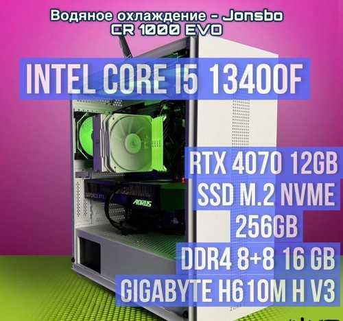 Игровой компьютер Intel core i5 13400F/RTX 4070 12