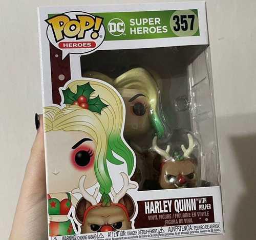 Фигурка Funko POP DC Super Heroes Harley Quinn wit