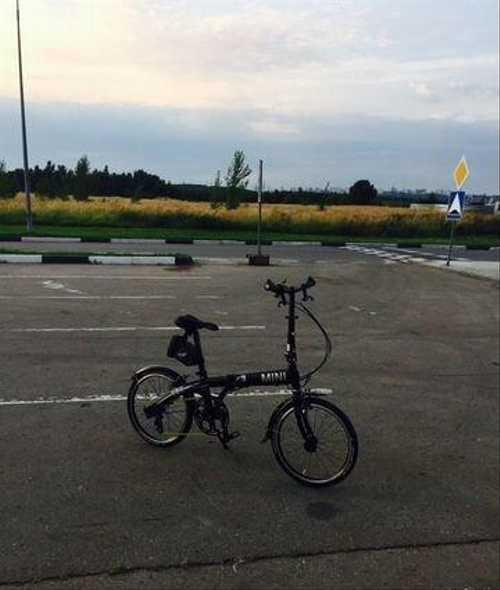 Велосипед складной BMW mini Black