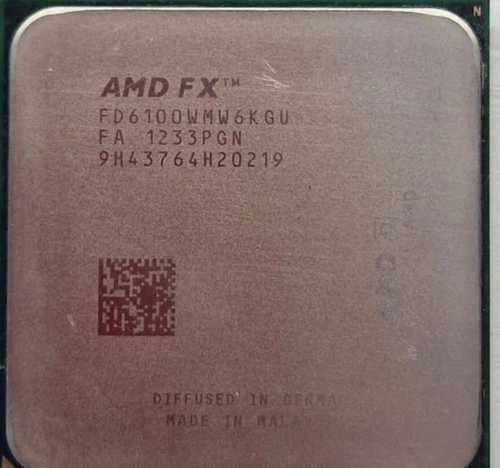 Процессор AMD FX 6100 6 ядер am3 