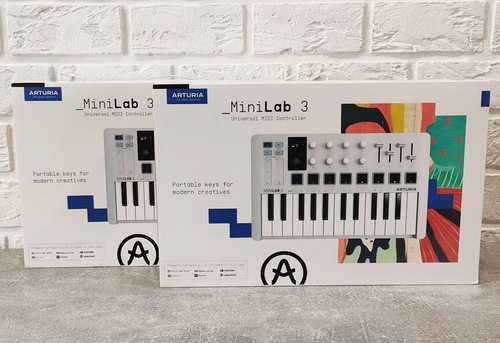 Midi клавиатура Arturia MiniLab 3 (новая)