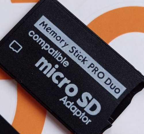 Карта памяти microsd psp