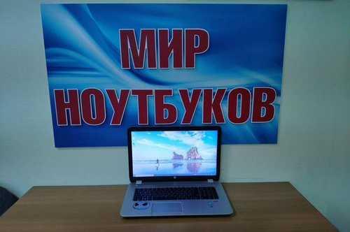 Ноутбук бу / HP / 17" / 10gb / ssd / geforce 2gb