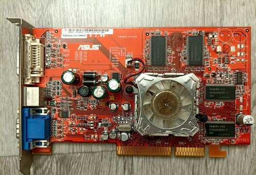 Видеокарта AGP Asus A9550GE/ TD 128Mb DDR