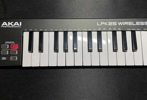 Midi клавиатура akai lpk 25 wireless