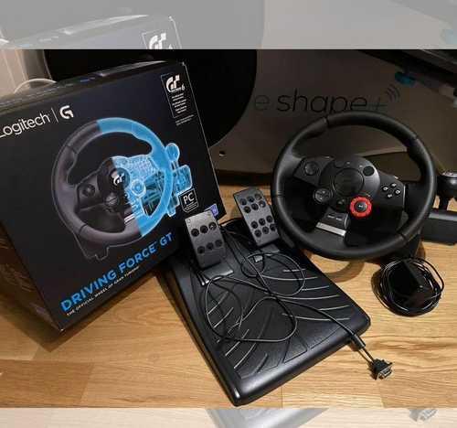 Руль Logitech driving force gt в коробке