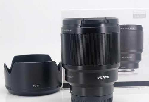 Viltrox AF 85 mm f/1.8 II XF как новый, обмен