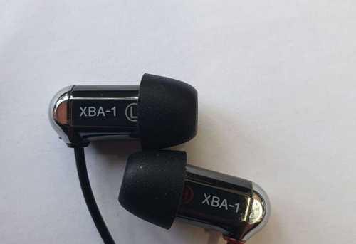 Наушники Sony XBA-1 арматура