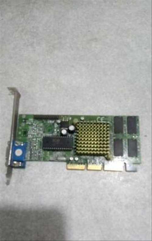 Видеокарта AGP Nvidia GeForce2 MX400 64MB 128 bit