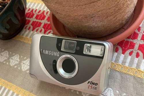 Плёночный фотоаппарат мыльница samsung fino