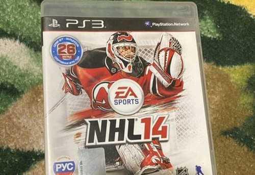 Игры диски для ps3 NHL14