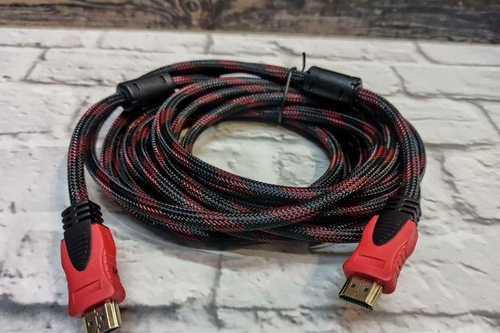 Кабель Hdmi-Hdmi 5 метра новый (X)