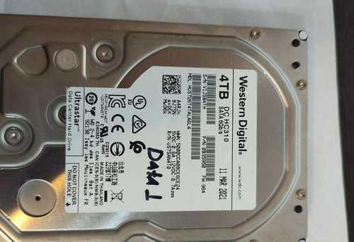 HDD 4tb WD Ultrastar DC HC310