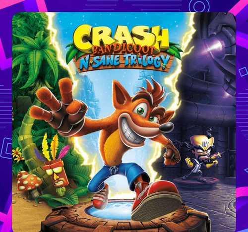 Crash Bandicoot N. Sane Trilogy ps4 и ps5