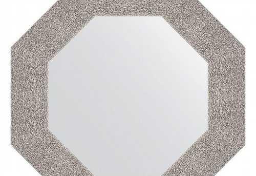 Зеркало Evoform Octagon BY 3802 57x57 чеканка сер