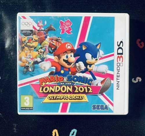 Mario and sonic AT the London 2012 3ds