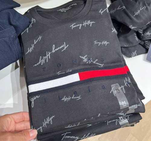 Мужская футбрлка Tommy Hilfiger XL оригинал